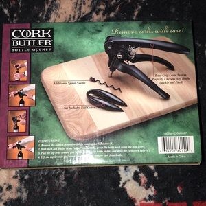 cork butler | Kitchen | Cork Butler Bottle Opener New In Box | Poshmark